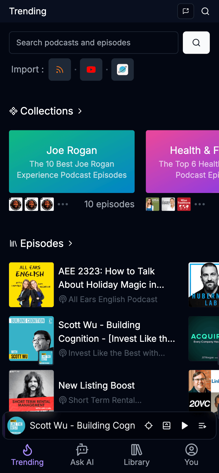 Podwise - Podcast knowledge at 10x speed
